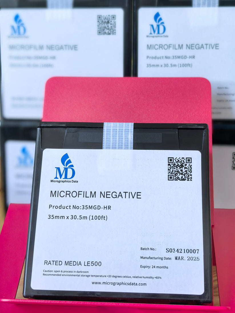 Micrographics Data 35mm Microfilm Rolls | Archival Storage ...