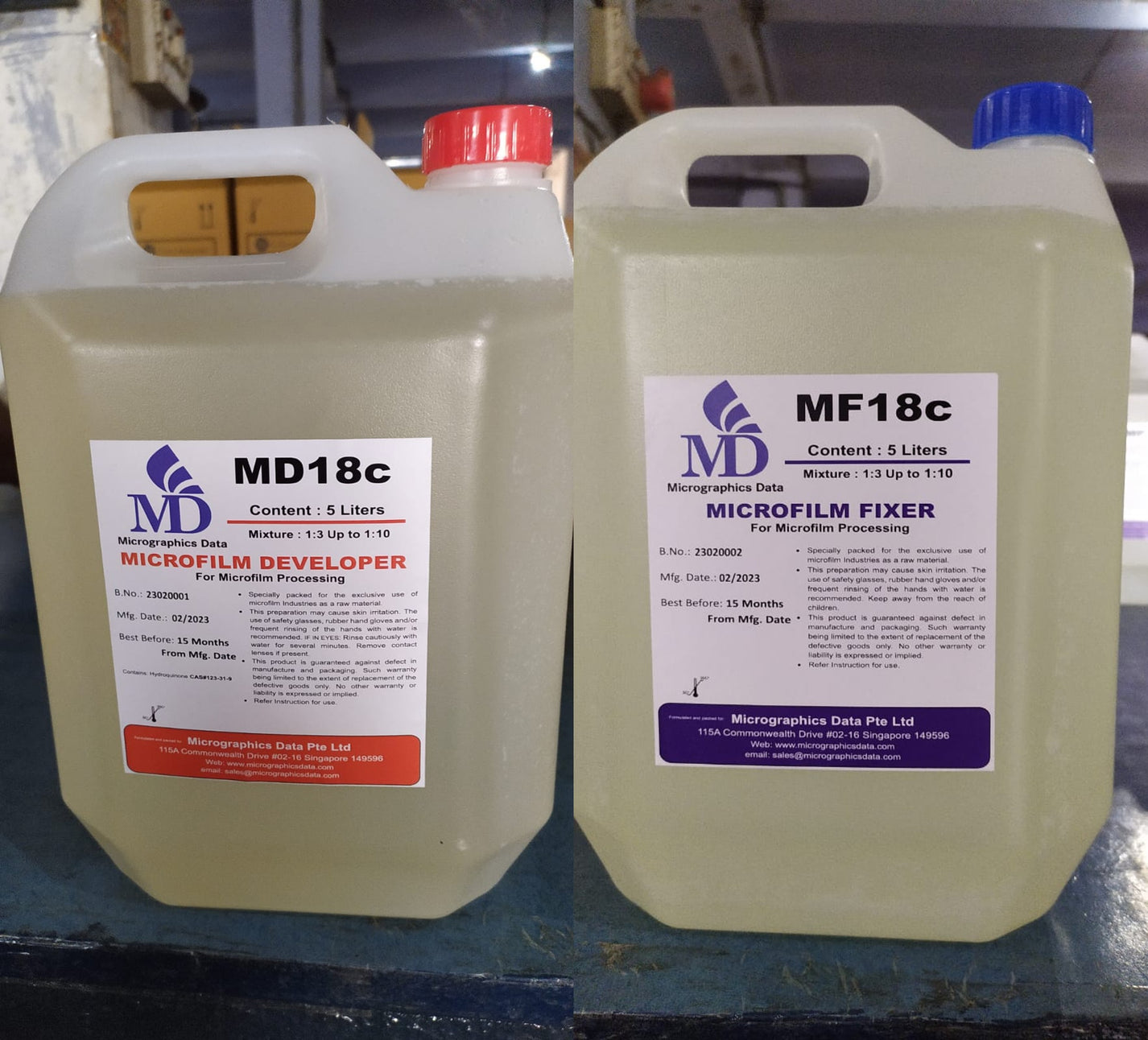 Micrographics Data Microfilm Chemistries – Micrographics Data Online