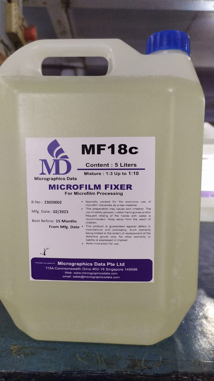 Micrographics Data Microfilm Chemistries – Micrographics Data Online